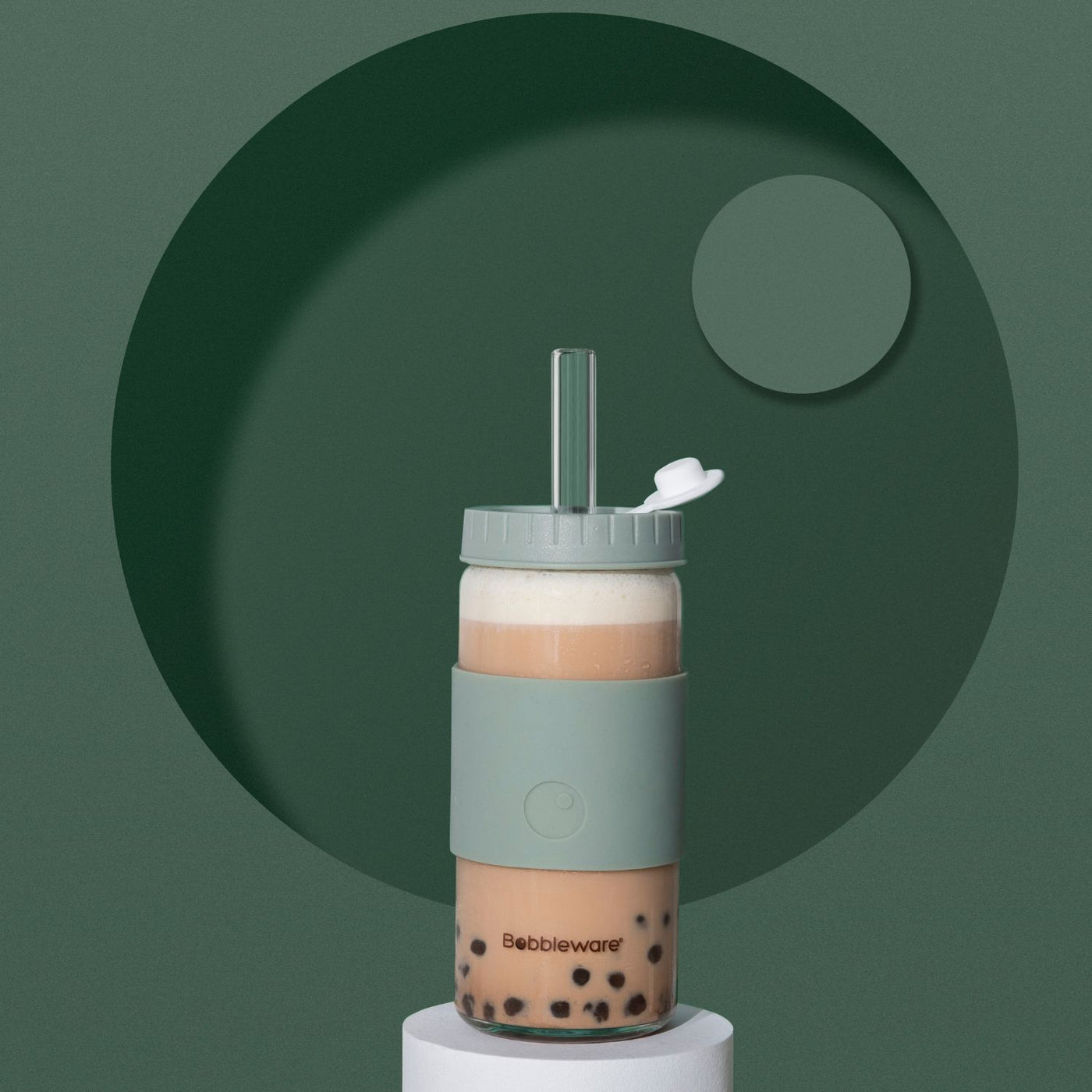 Bobbleware® Reusable Bubble Tea Tumbler - Bundle 700ml Glass
