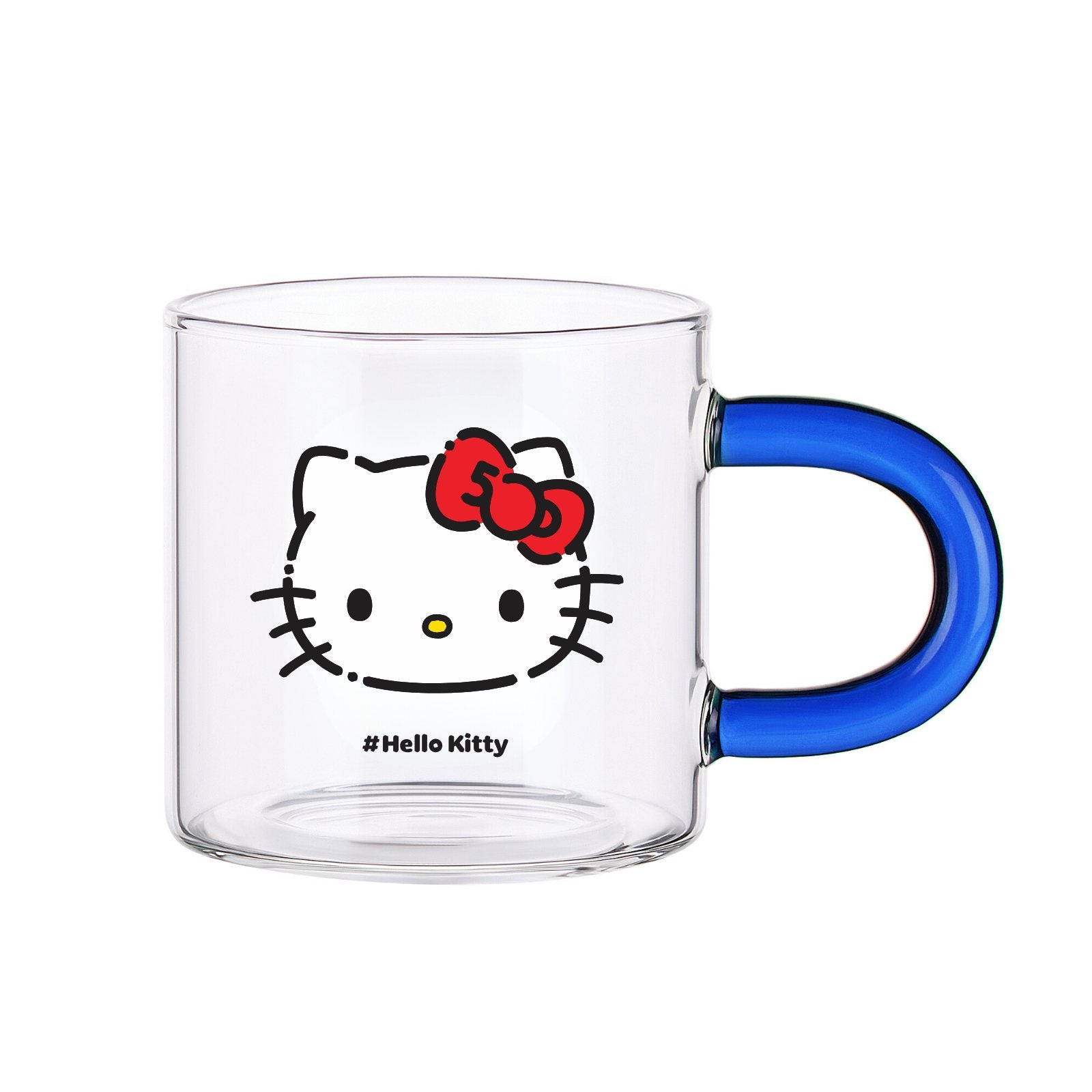 Bobbleware® Hello Kitty Chroma Glass Mug 450ml